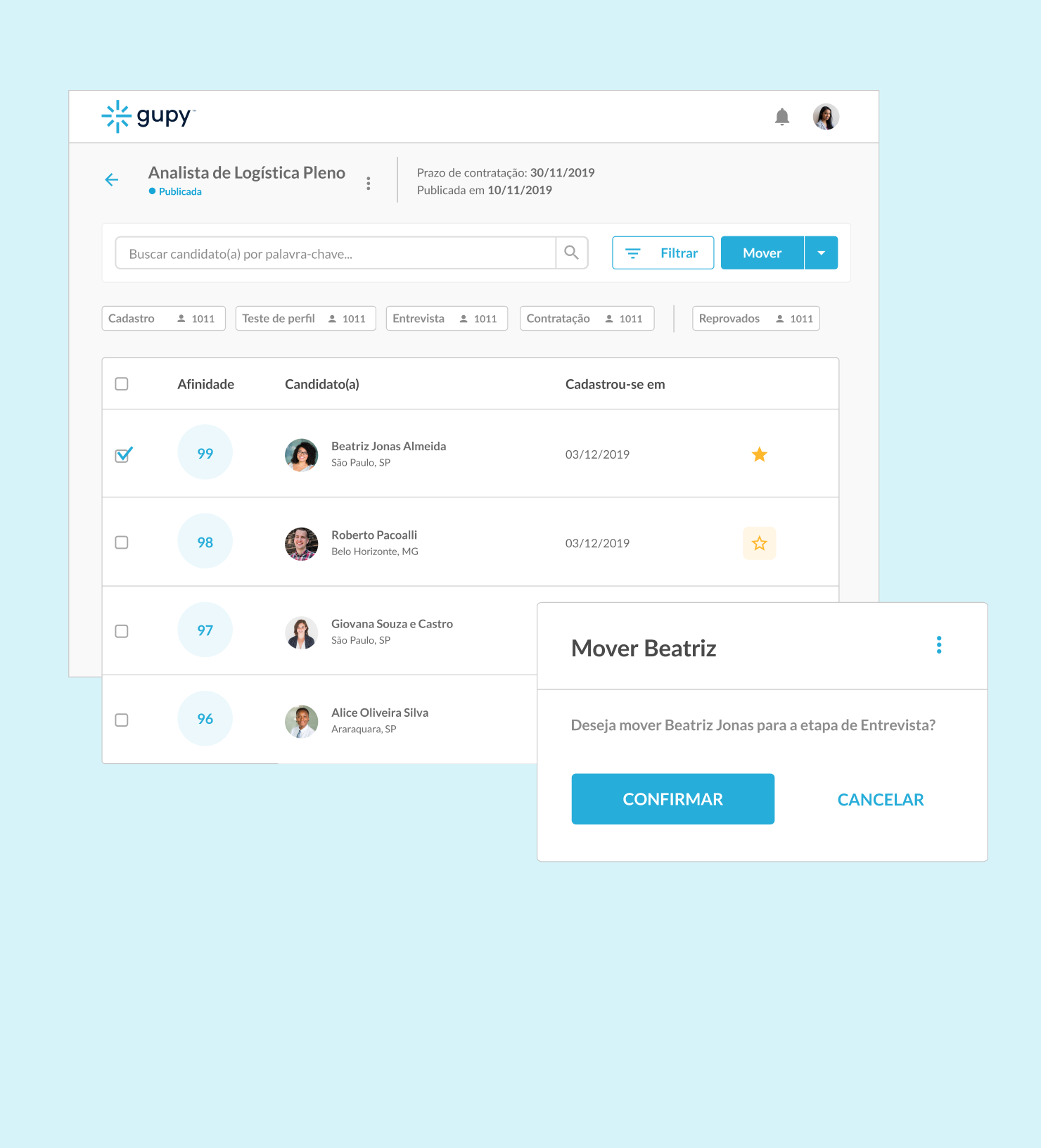 Gupy | Software de Recrutamento & Seleção e Admissão